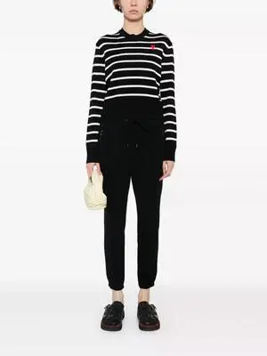 JAMES PERSE Scuba-jersey Track Pants - Black