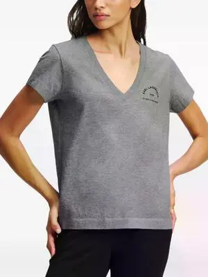 Karl Lagerfeld Rue St-guillaume T-shirt - Grey
