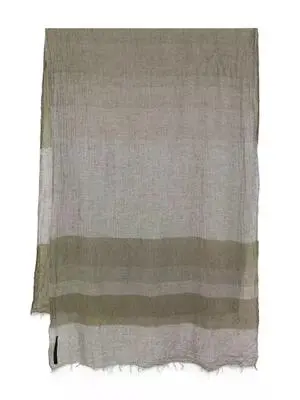 FORME D'EXPRESSION Musa Striped Scarf - Grey