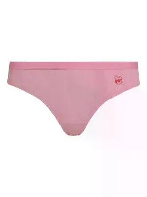 Karl Lagerfeld Ikon Brazilian Briefs - Pink