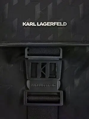 Karl Lagerfeld Monogram Backpack