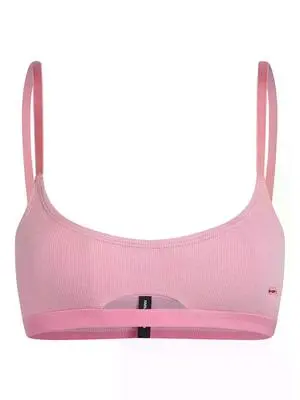 Karl Lagerfeld Ikon Peephole Bralette - Pink