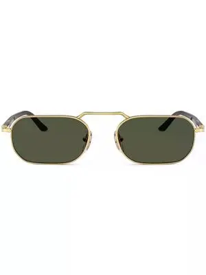 Persol Rectangle-frame Sunglasses - Gold