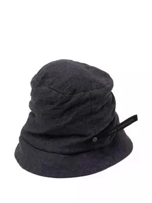 FORME D'EXPRESSION Tonal-stitching Bucket Hat - Blue