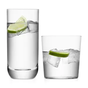 LSA Gio Double Old Fashioned Tumbler, 10.5 Oz
