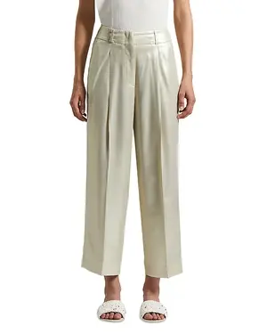 Peserico High Waisted Wide Leg Pants