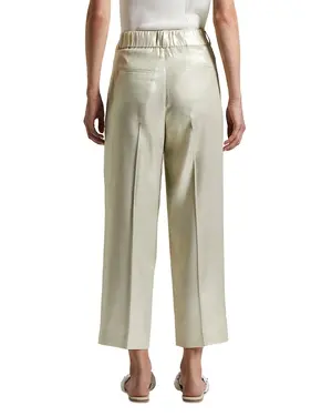 Peserico High Waisted Wide Leg Pants
