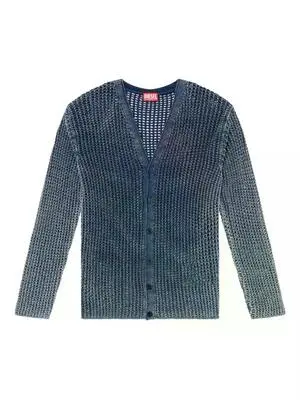 DIESEL K-redeam Ribbed-knit Cardigan