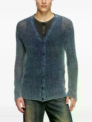DIESEL K-redeam Ribbed-knit Cardigan