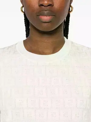 Fendi Crewneck T-shirt With Short Sleeves