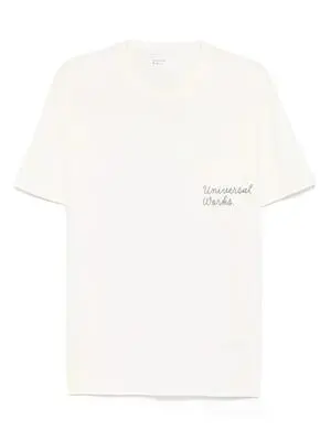 Universal Works Logo-print T-shirt
