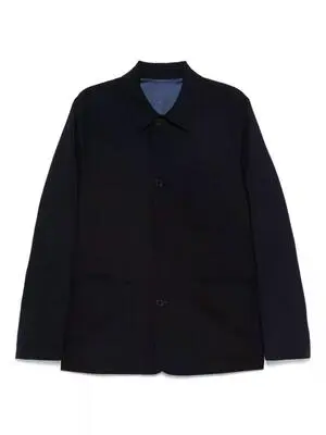 Paul Smith Wool Shirt Jacket - Blue
