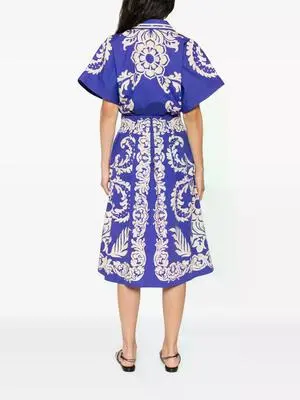Etro Printed Midi Dress