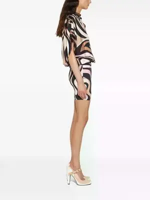 Emilio Pucci Marmo-print Dress