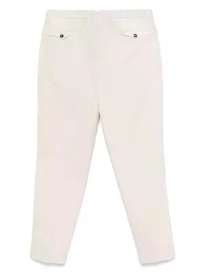 DELL'OGLIO Pleat-detail Trousers - Neutrals
