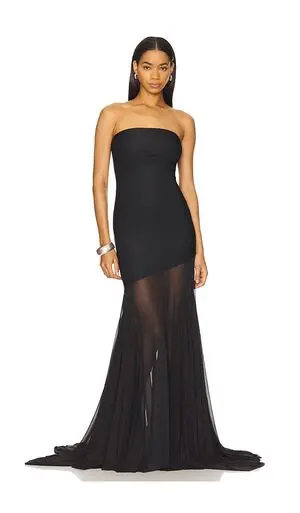Deme By Gabriella Sheer Evening Dresses