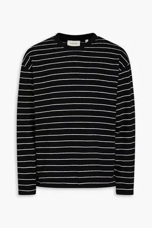 FRAME Striped Cottonjersey Tshirt