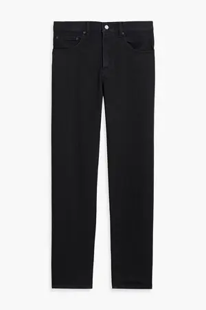 FRAME Straight Leg Denim Jeans - Black