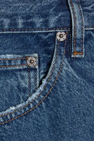 FRAME The Straight Denim Jeans - Mid Denim