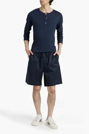 Rag & Bone Irving Cotton-blend Poplin Shorts