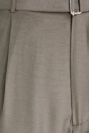 Officine Générale Hugo Tapered Lyocell Pants - Stone