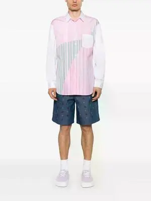 Comme Des Garçons Patchwork-design Shirt