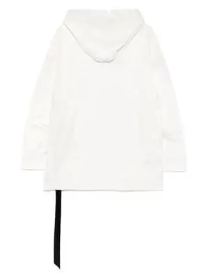 Rick Owens Cotton Hoodie - Neutrals