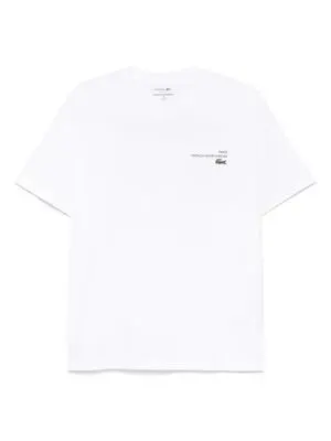 Lacoste Graphic-print T-shirt - White