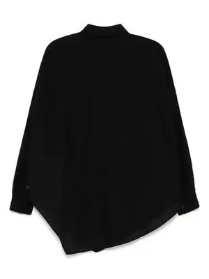 FORME D'EXPRESSION Asymmetric Shirt - Black