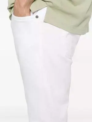 DONDUP Icon Belt-loop Trousers - White