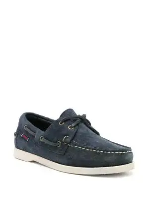 SEBAGO Suede Boat Shoes - Blue