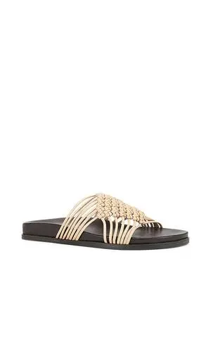 Jeffrey Campbell Braided Leather Slides
