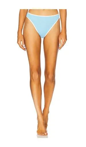 L*Space Nora Bikini Bottom - Seaspray & Cream