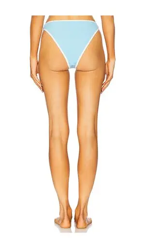 L*Space Nora Bikini Bottom - Seaspray & Cream