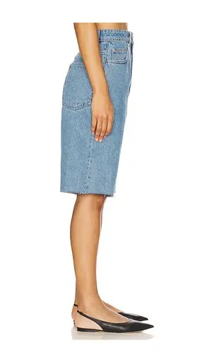 RÓHE Baggy Fit Denim Shorts - Denim Blue