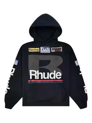 Rhude Petrol Printed Hoodie