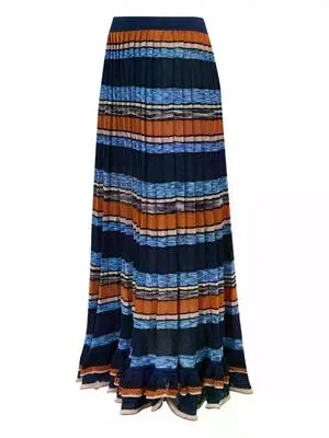 Ulla Johnson Seraphine Maxi Skirt - Blue