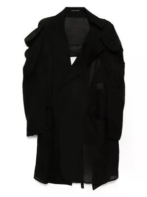 Yohji Yamamoto Draped Outerwear For Women