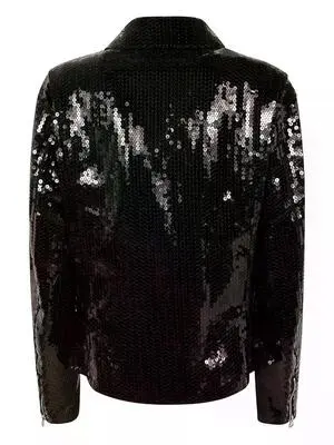 Junya Watanabe Sequined Biker Jacket - Black
