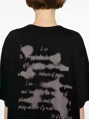 Yohji Yamamoto Cotton Jersey T-shirt