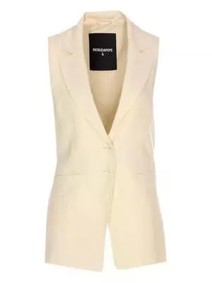 Patrizia Pepe Cut-out Waistcoat