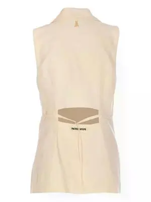 Patrizia Pepe Cut-out Waistcoat