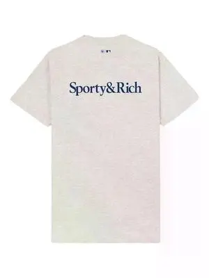 Sporty & Rich Logo-print T-shirt