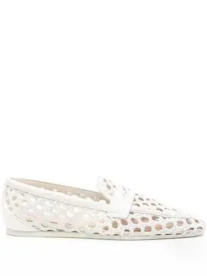 STUART WEITZMAN Woven Loafers