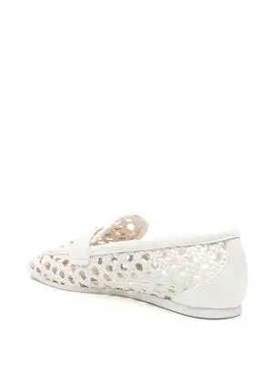 STUART WEITZMAN Woven Loafers