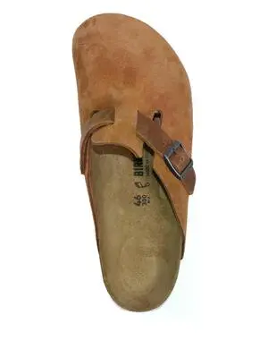 BIRKENSTOCK Boston Slip-on Slippers - Brown