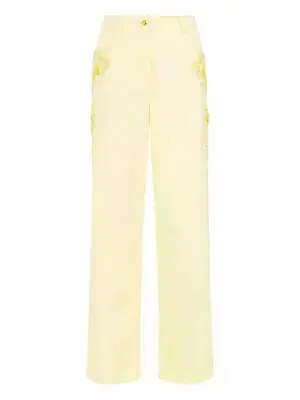 Elisabetta Franchi Embroidered Palazzo Pants