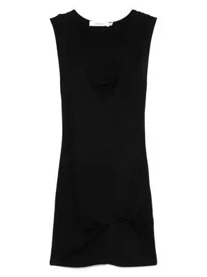 AYA MUSE Navi Short Dress - Black