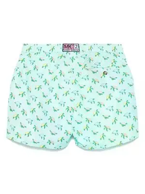 MC2 SAINT BARTH Lighting Micro Fantasy Swim Shorts - Blue