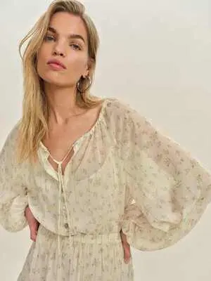 REFORMATION Becca Maxi Dress